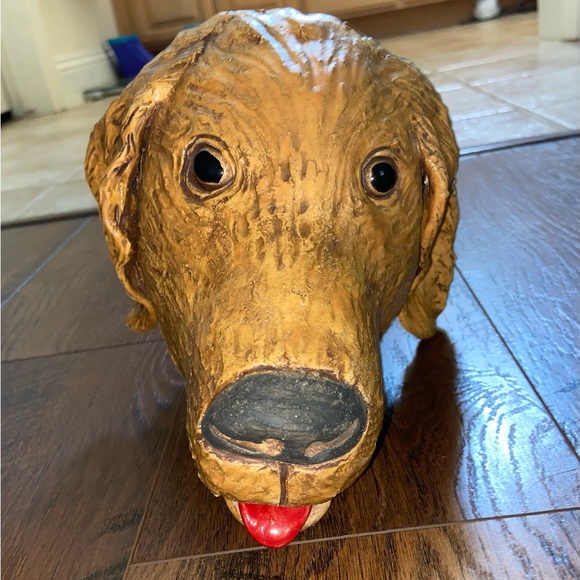 Art | Ceramic Dog Head | Poshmark